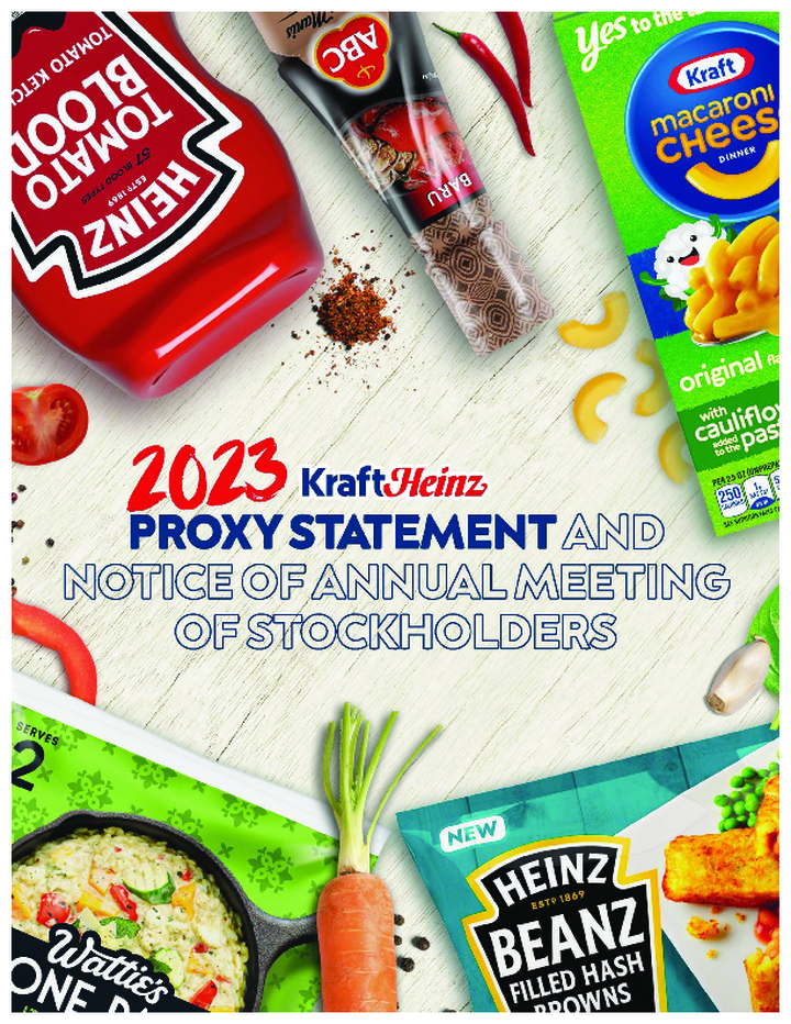 Annual Reports & Proxy Statements - The Kraft Heinz Company